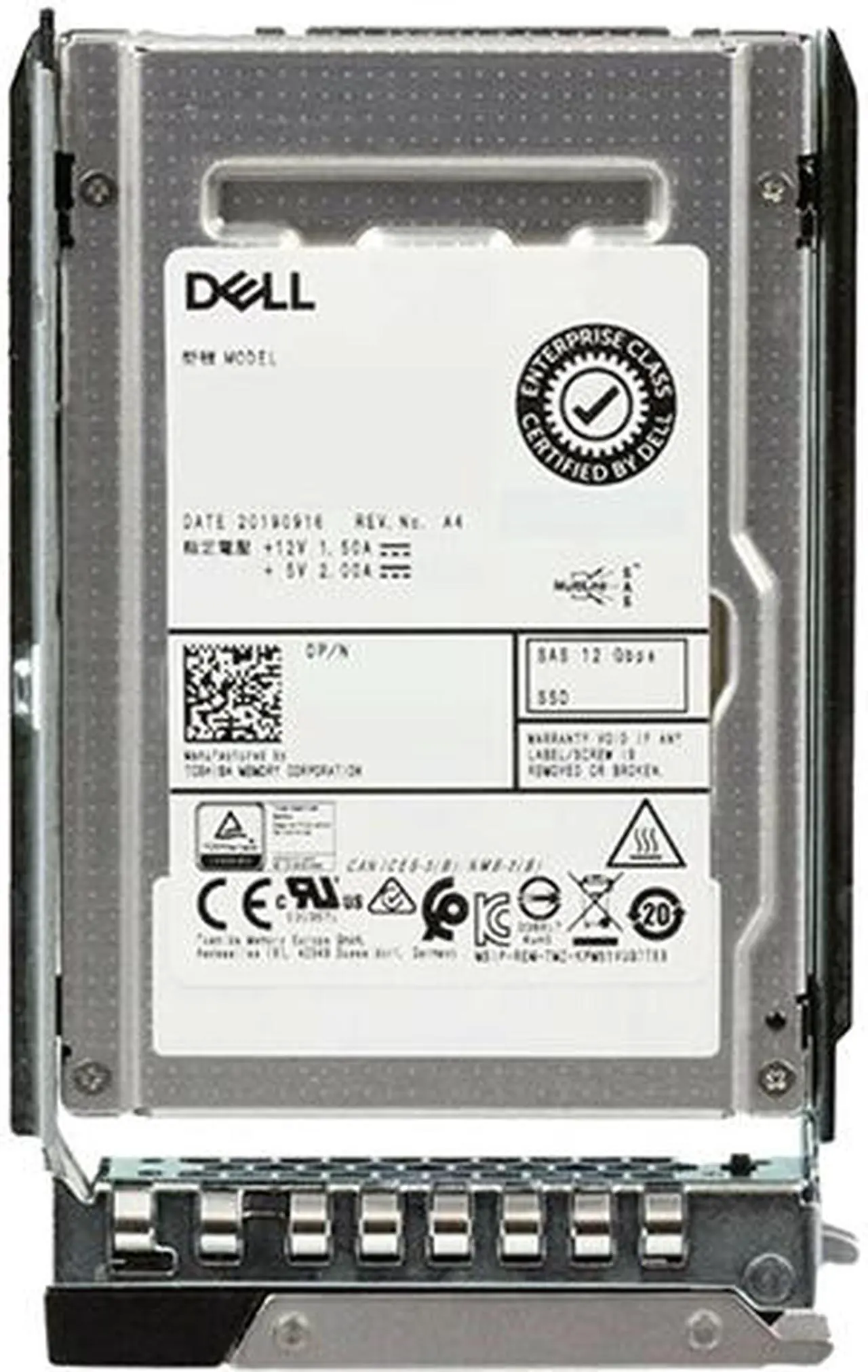 KIOXIA CM6-R Series KCM6XRUL3T84 2.5" 3.84TB PCI-Express 4.0 x4, NVMe 1 ...