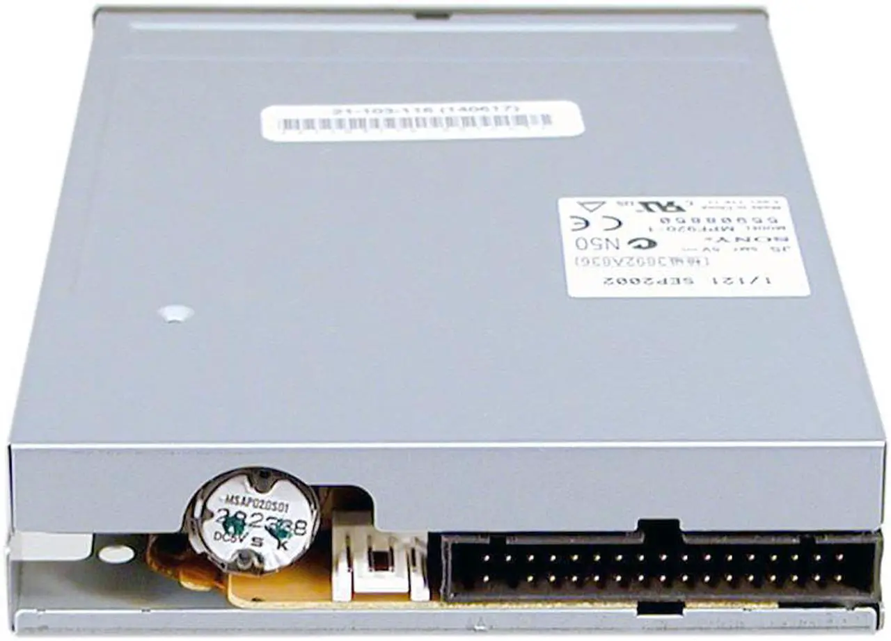 SONY Black Internal Floppy Drive Model MPF920 Black - Newegg.com