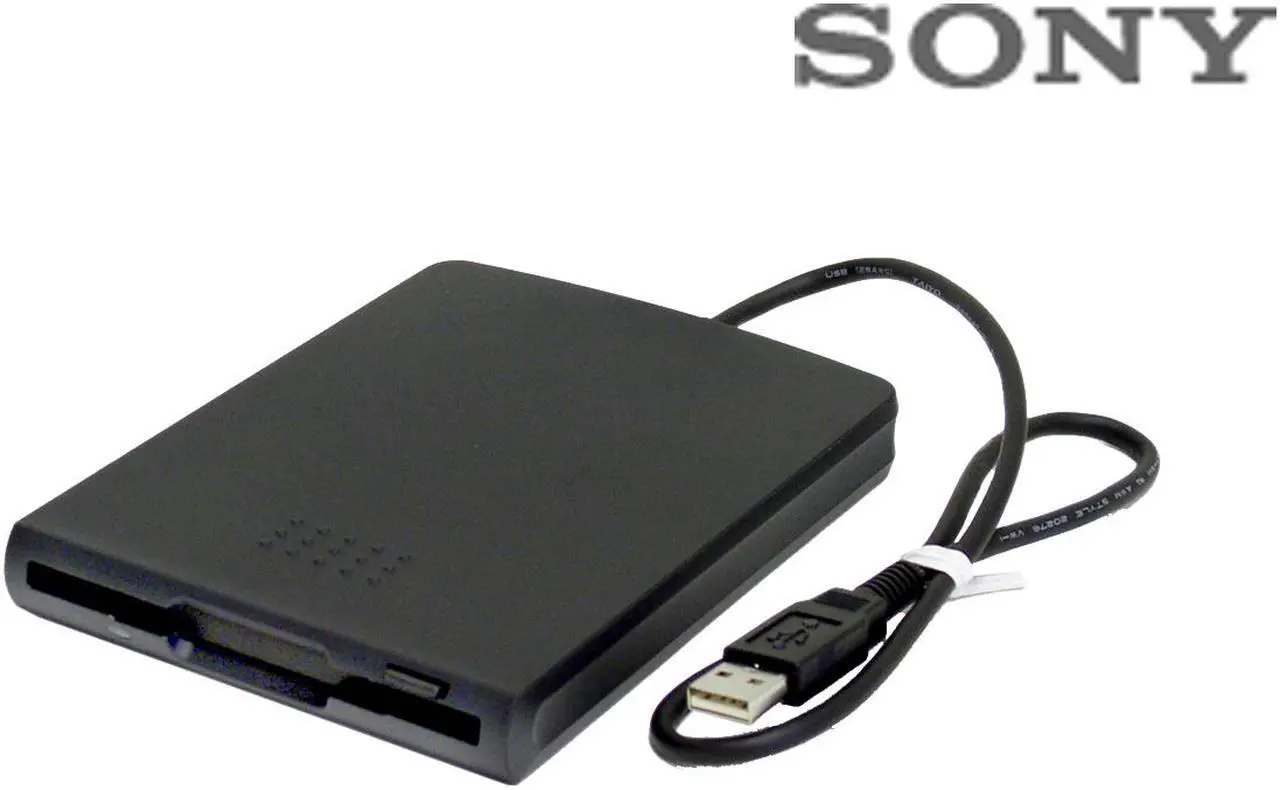 SONY Black External USB Floppy Drive Model MPF82E-U3/132 - Newegg.ca