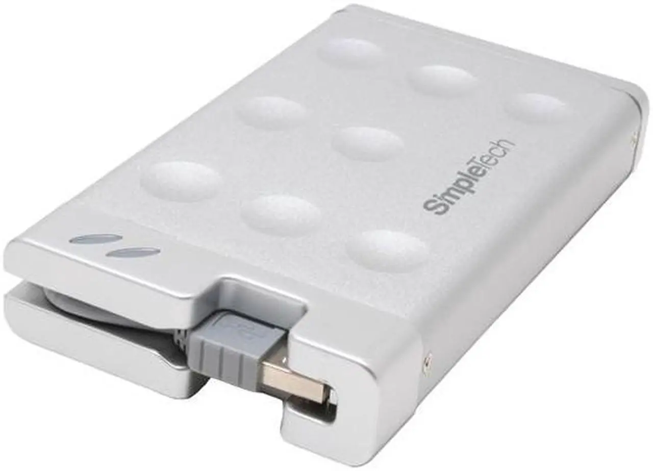 SimpleTech SimpleDrive Portable 80GB USB 2.0 2.5" External Hard Drive ...