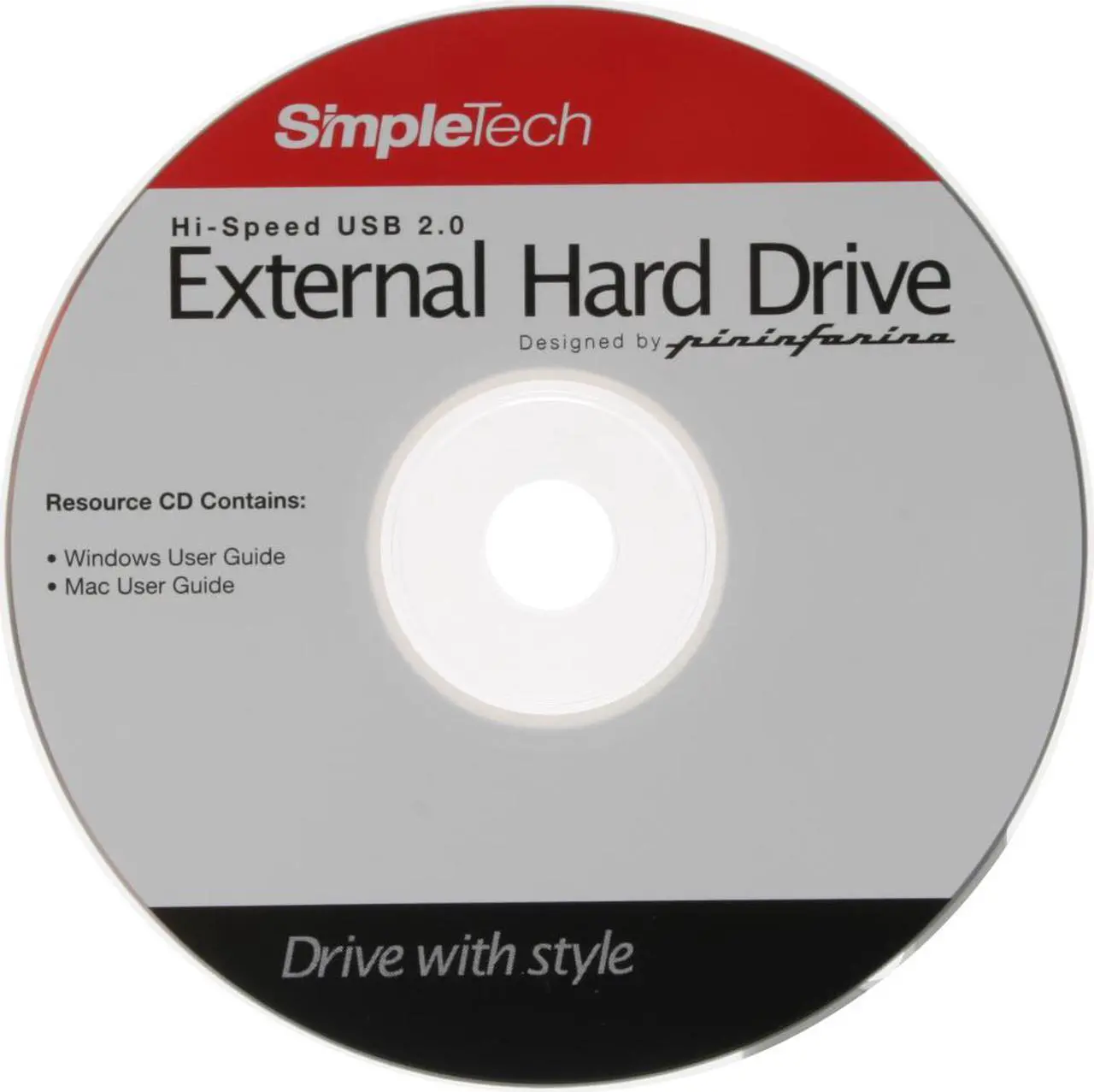 SimpleTech Signature Drive 250GB USB 2.0 3.5" External Hard Drive ...