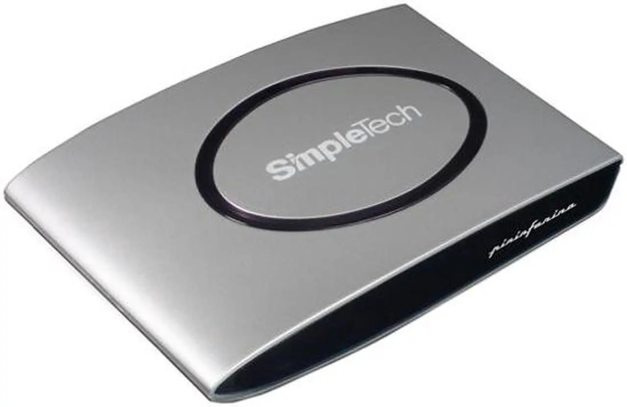 SimpleTech SimpleDrive Portable 250GB USB 2.0 2.5" External Hard Drive ...