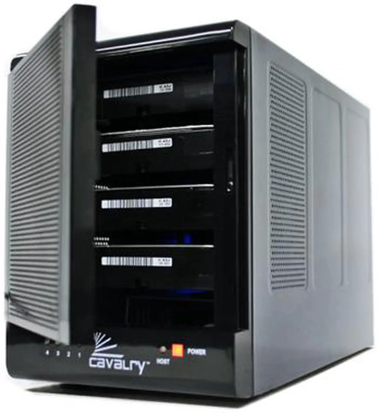 Cavalry 3TB eSATA 3.5" 4-bay RAID Disk Array PC/Mac Compatible - Newegg.com