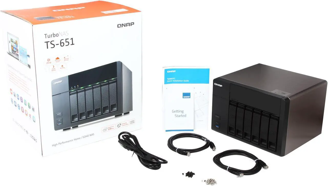 Open Box: QNAP TS-651-US 6-Bay Personal Cloud NAS with HDMI output ...