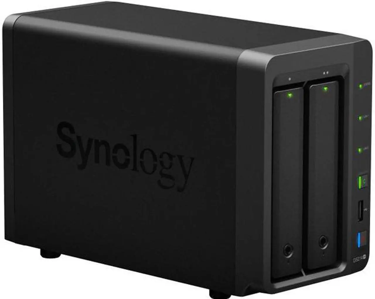 Synology DiskStation 2-Bay (2X 3TB NAS Drives) Network Attached Storage ...