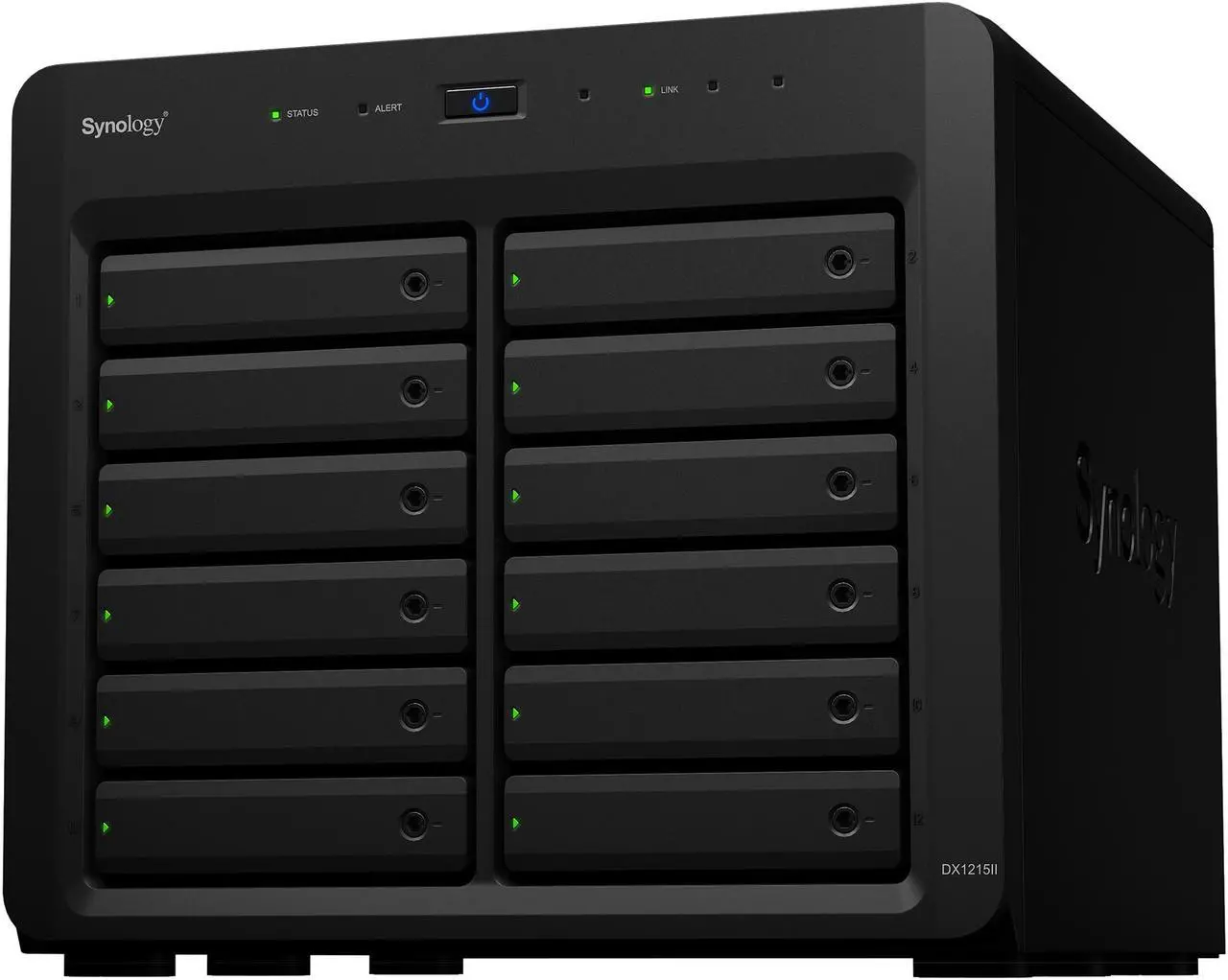 Synology 12 Bay Desktop NAS Expansion Unit DX1215II (Diskless) - Newegg.com