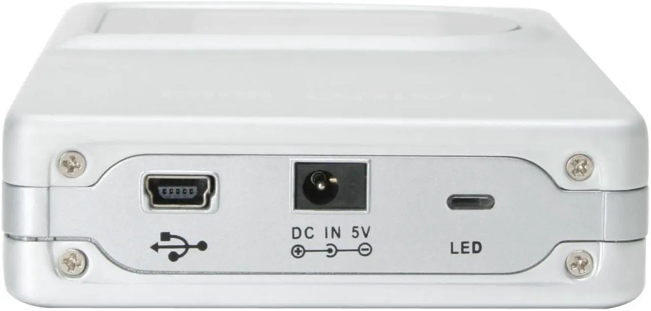 SANS DIGITAL 80GB Hard Drive Enclosure w/9-in-1 Card Reader - Newegg.com