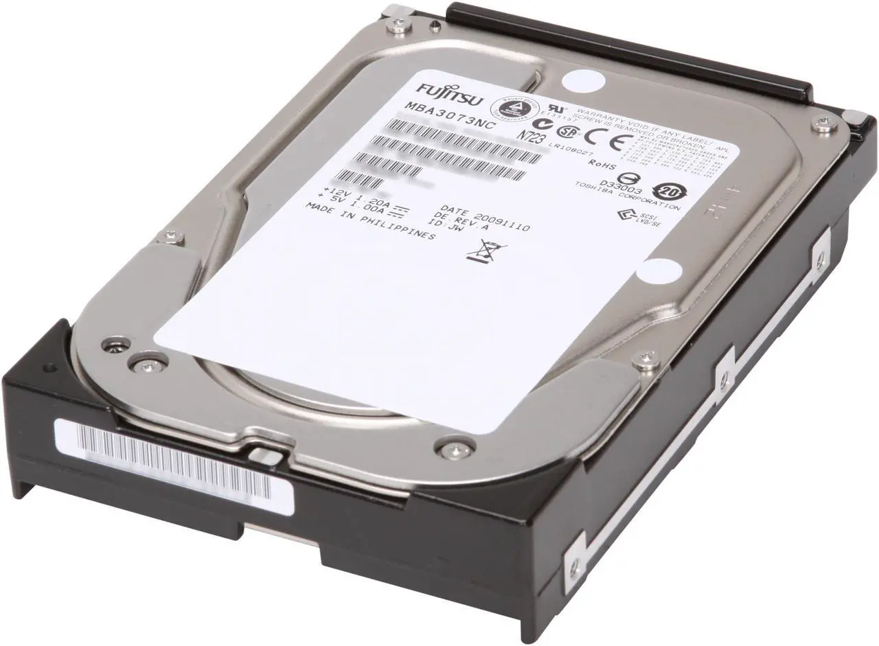 Open Box: Fujitsu MBA3073NC 73.5GB 15000 RPM 8MB Cache SCSI Ultra320 ...