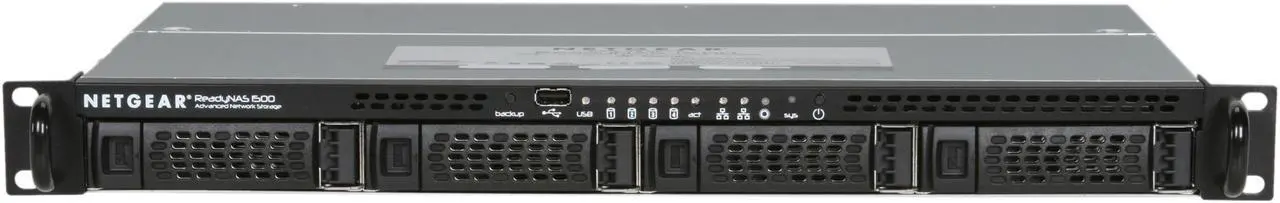NETGEAR ReadyNAS 1500 1U (4x1TB) w/ 3 yr warranty (RNRX441E-100NAS ...