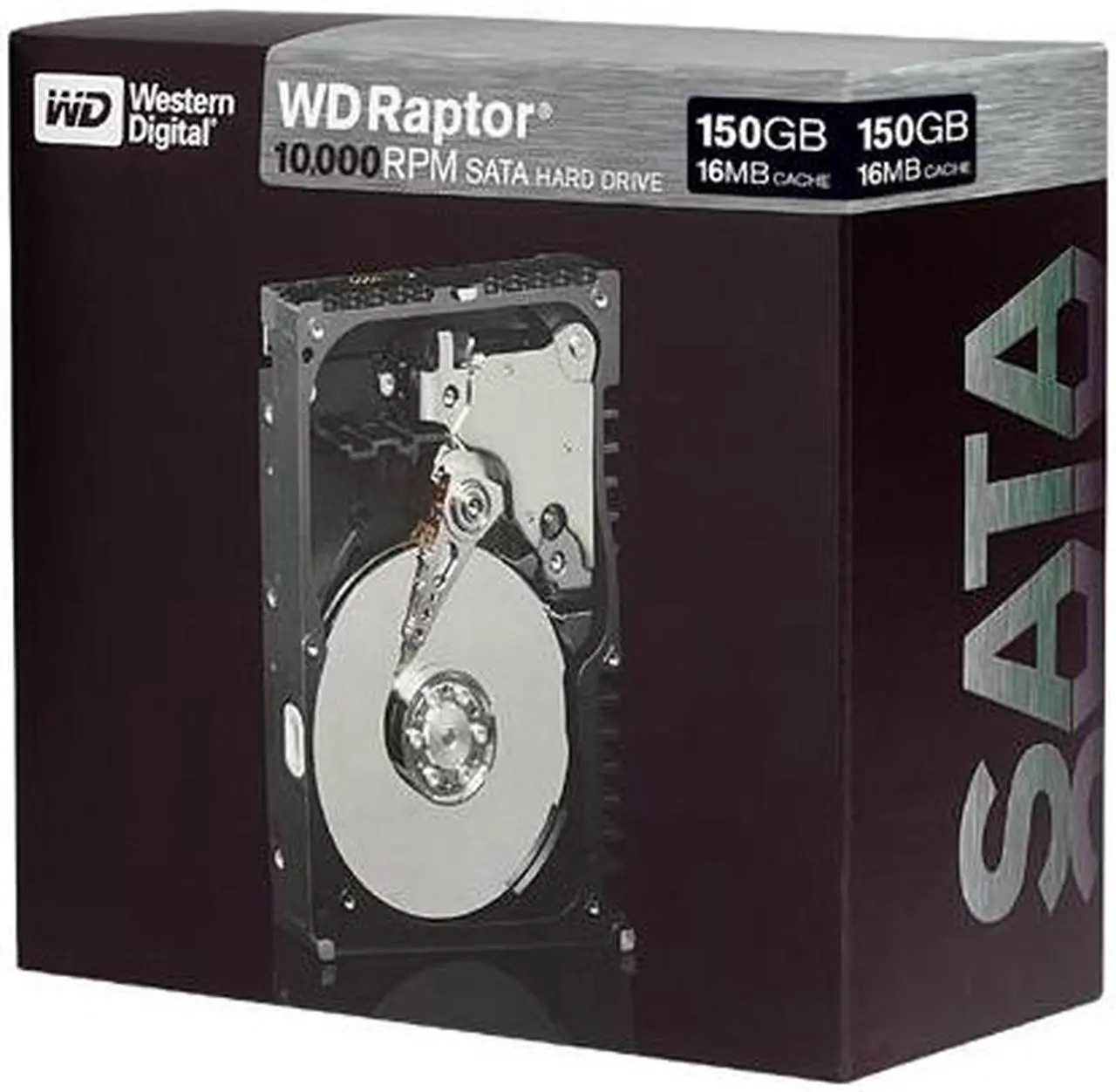 WD Raptor WD1500ADFDRTL 150GB 10000 RPM 16MB Cache SATA 1.5Gb/s 3.5 ...