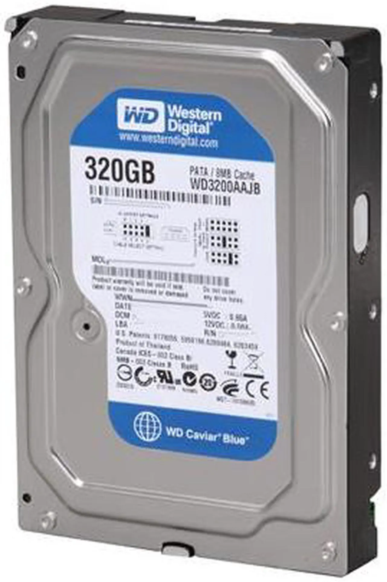 Western Digital Blue WD3200AAJB-20PK 320GB 7200 RPM 8MB Cache IDE Ultra ...