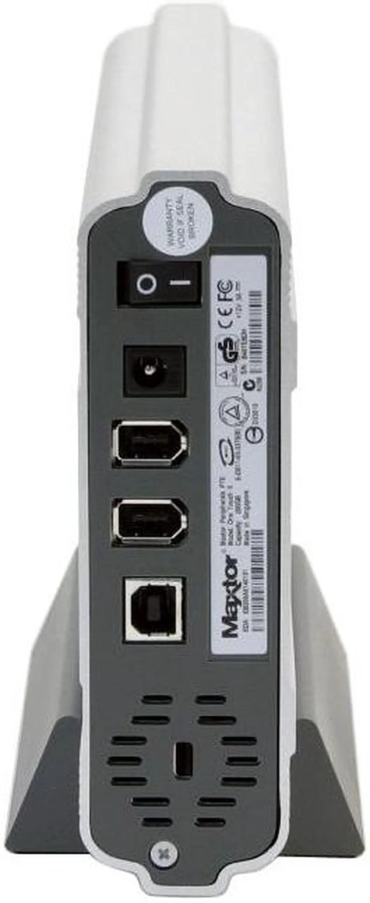 Maxtor OneTouch II 200GB USB 2.0 / Firewire400 3.5" External Hard Drive ...