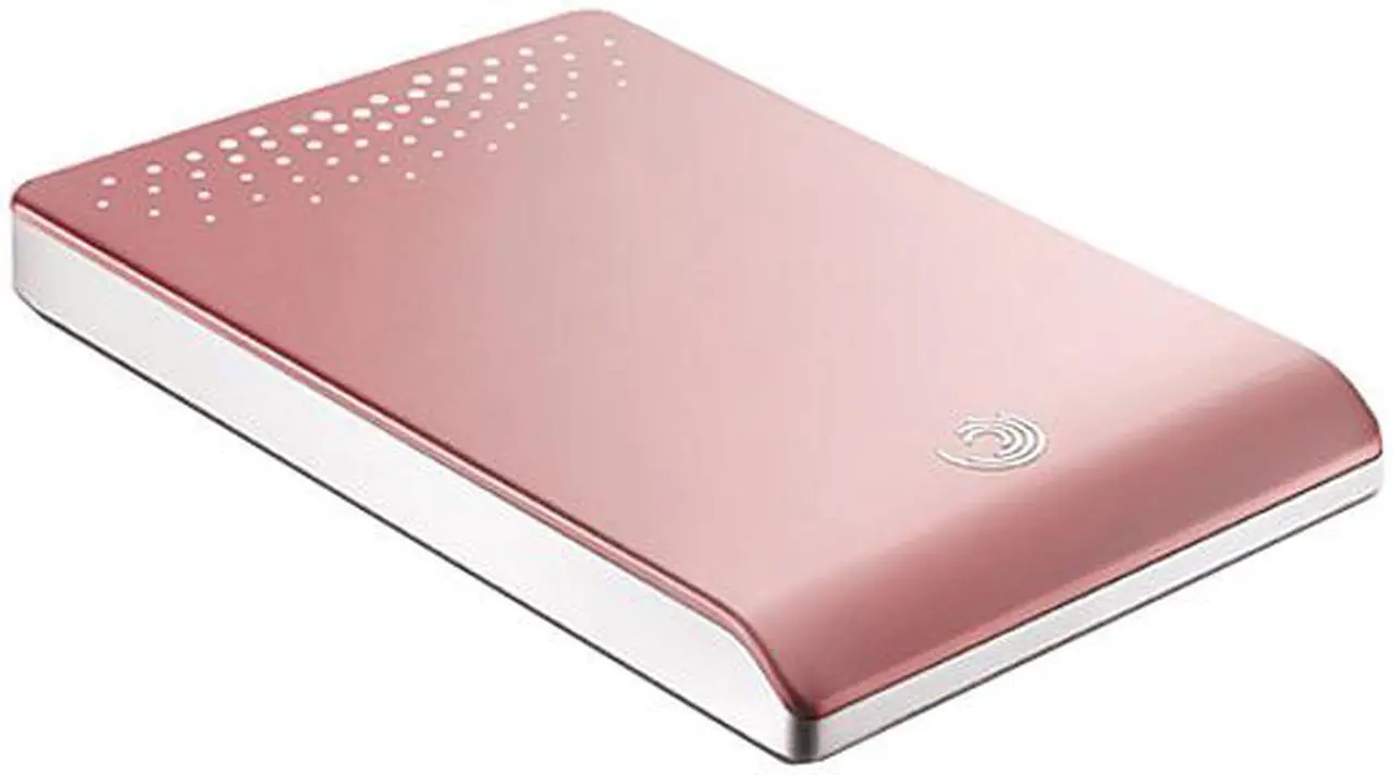 Seagate FreeAgent Go 320GB USB 2.0 2.5" External Hard Drive Think Pink ...