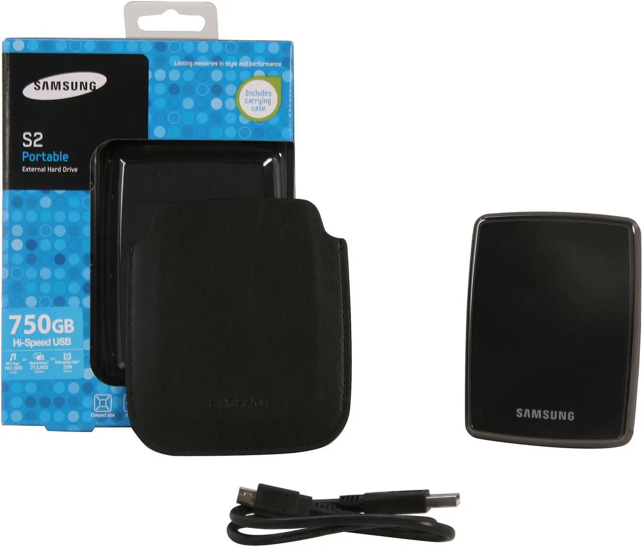 SAMSUNG S2 Portable 750GB USB 2.0 2.5" External Hard Drive - Newegg.ca