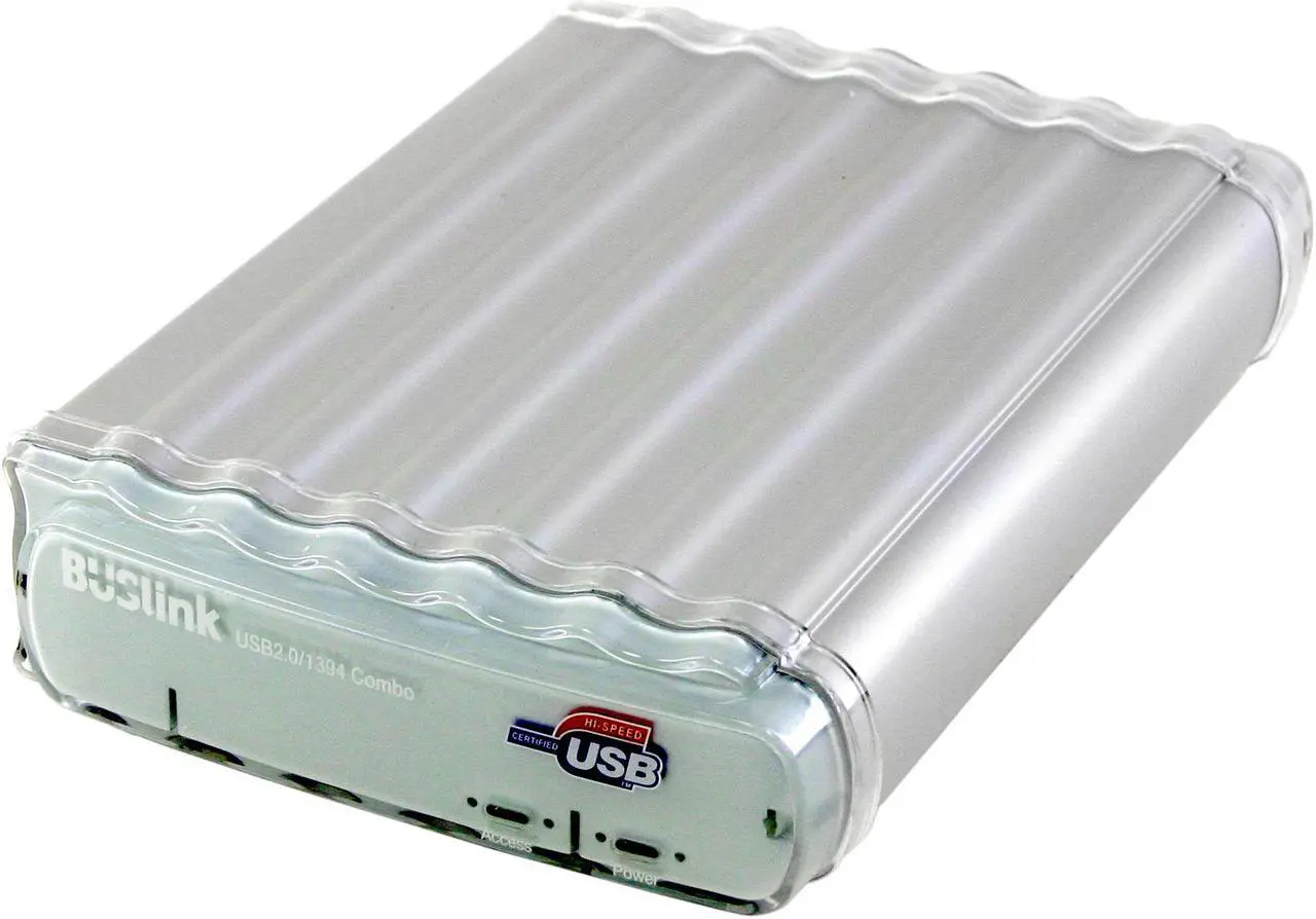 Open Box: BUSlink 80GB USB 2.0 / Firewire400 3.5" External Hard Drive ...