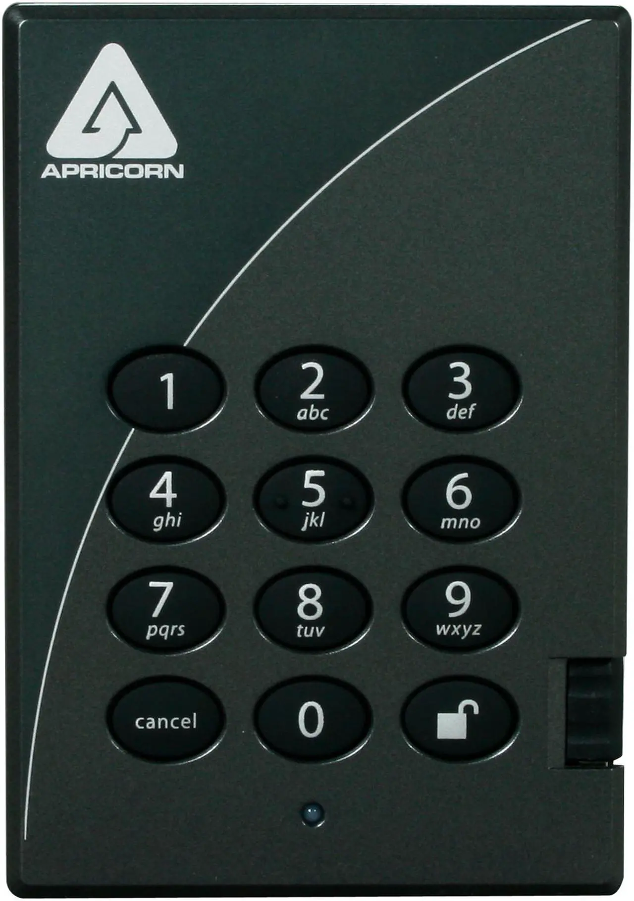 APRICORN 640GB Aegis Padlock Secure 256-bit AES Hardware Encrypted ...