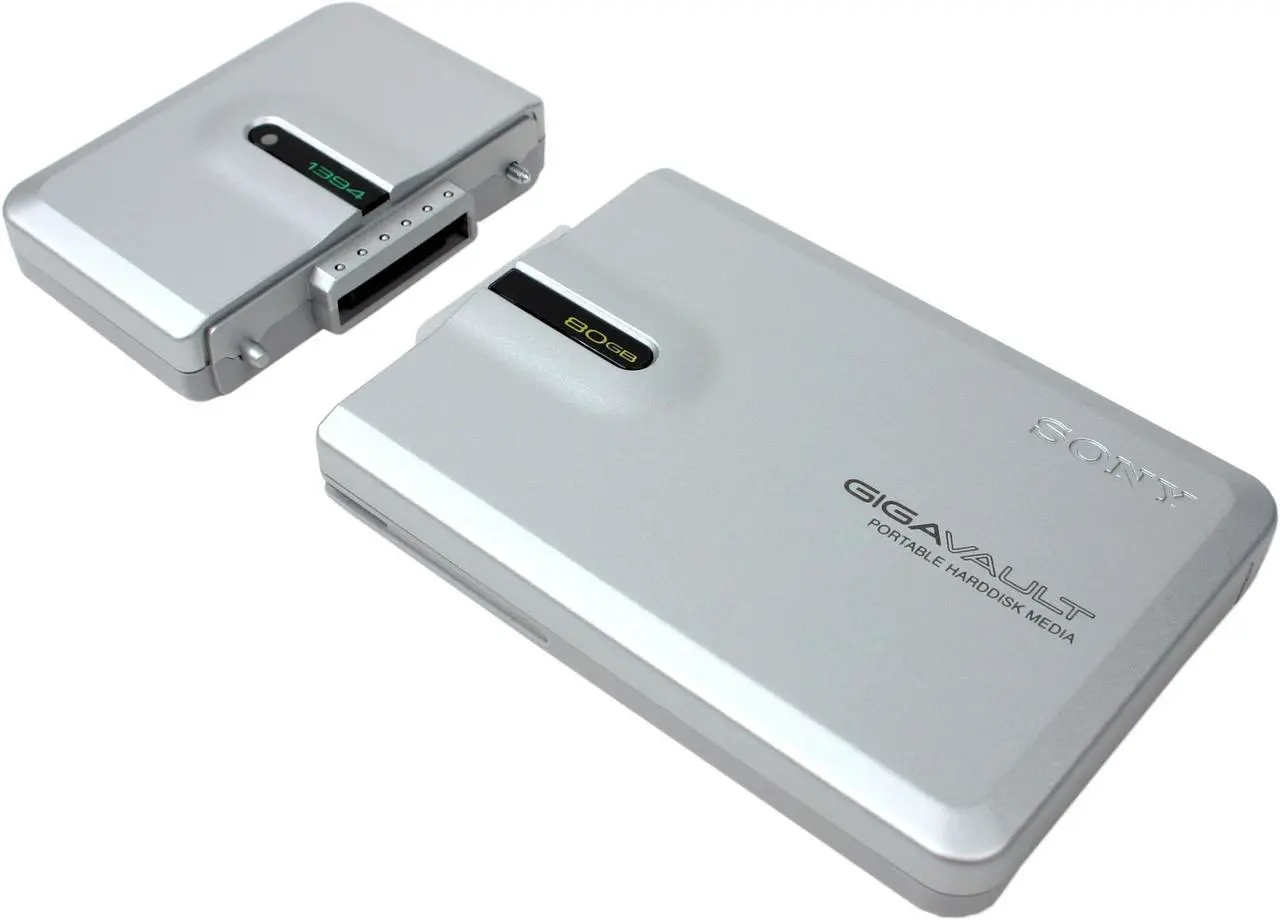 SONY 80GB i.LINK Adapter for Firewire External Hard Drive - Newegg.com