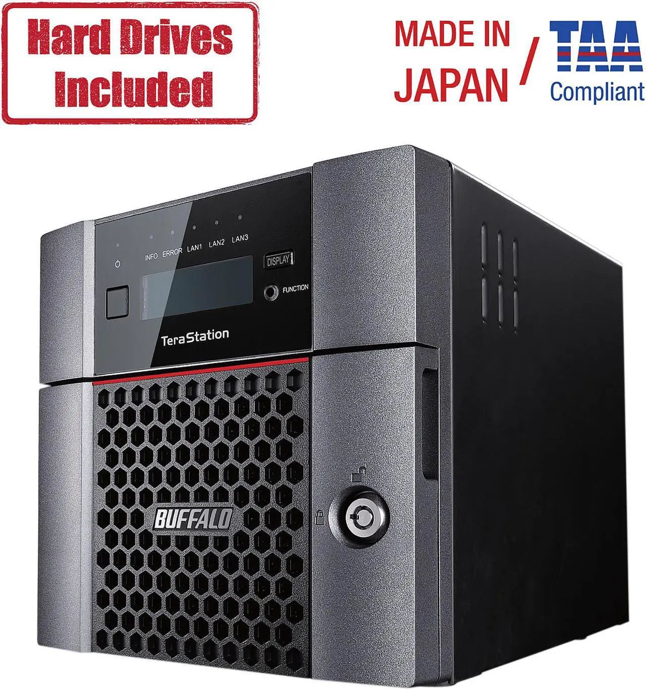 Buffalo TeraStation 5210DN Desktop 4TB NAS Hard Drives Included ...