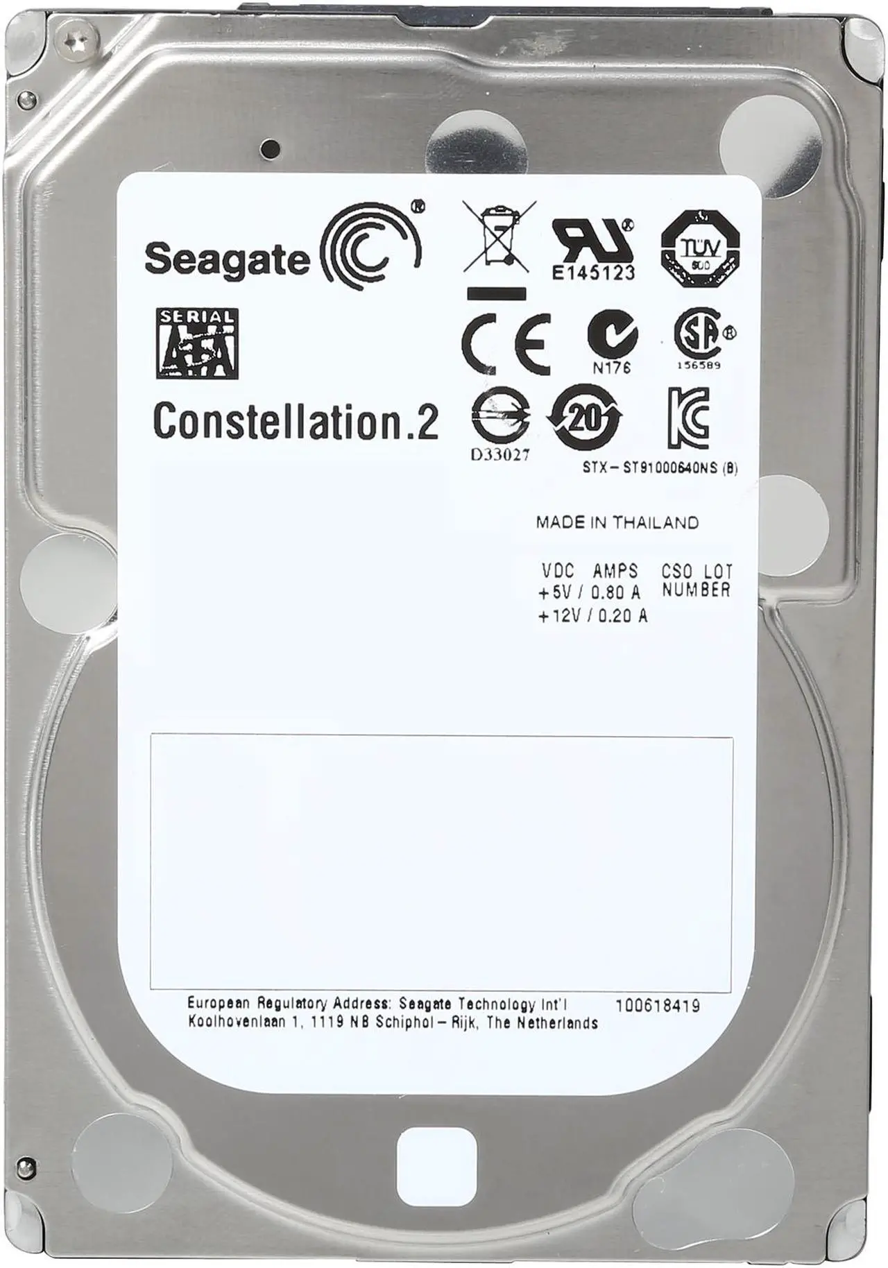 Refurbished: Seagate Constellation.2 ST9500620NS 500GB 7200 RPM 64MB ...