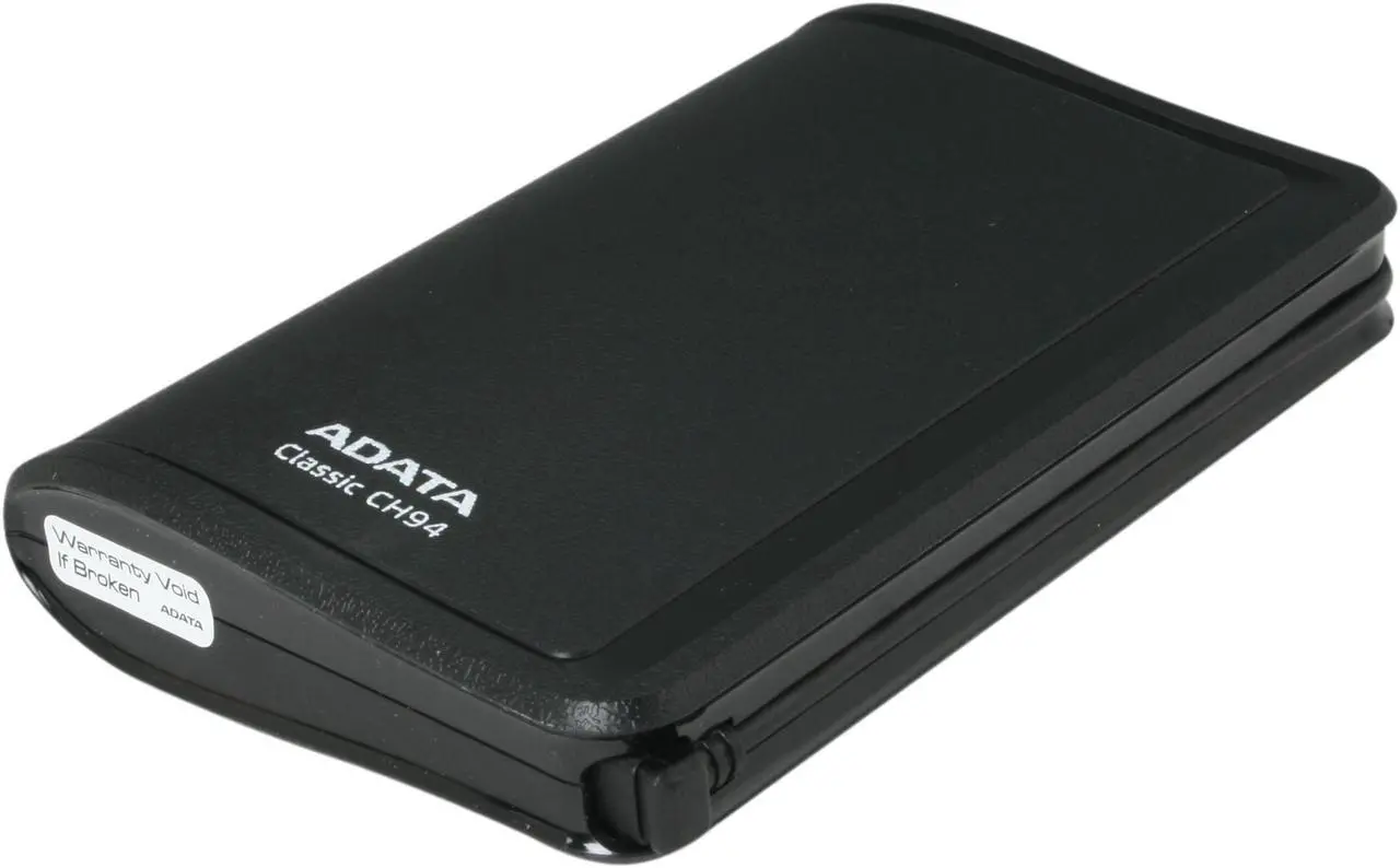 ADATA Classic Series 1TB USB 2.0 2.5" Portable Hard Disk Drive Black ...