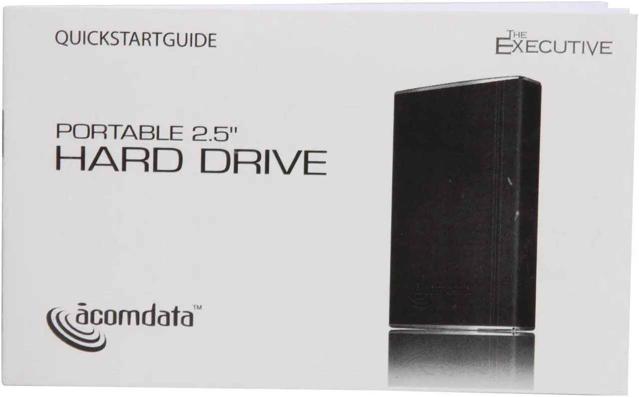 acomdata Executive 320GB USB 2.0 / eSATA 2.5" External Hard Drive ...