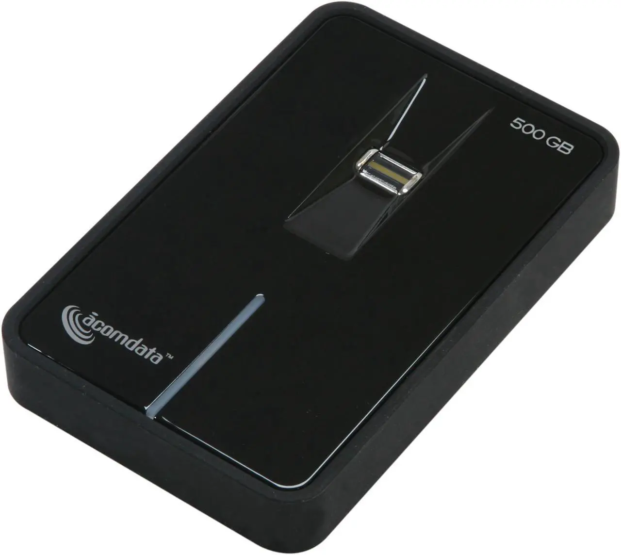 acomdata Enigma 500GB USB 2.0 2.5" External Hard Drive with Fingerprint ...