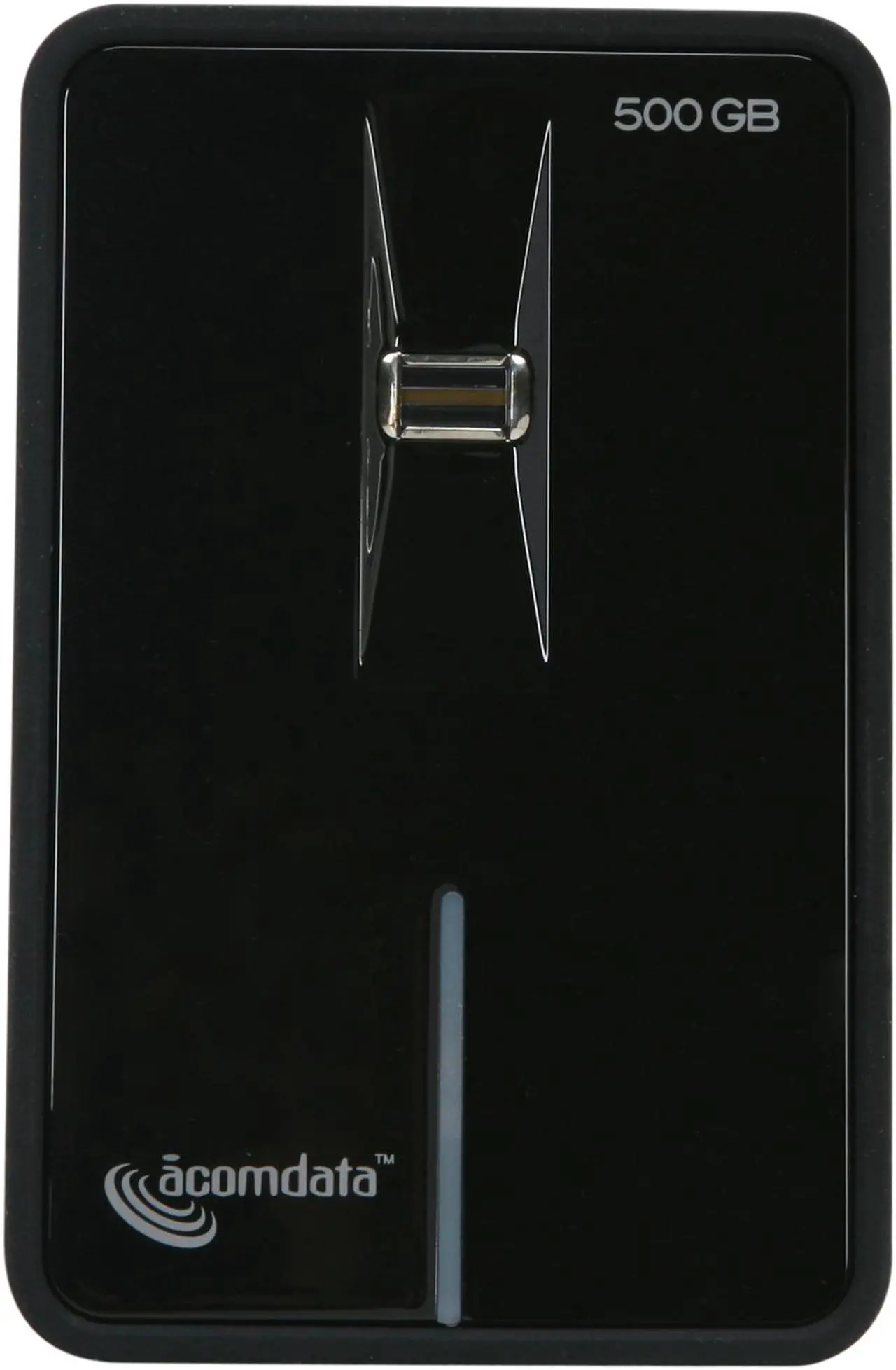 acomdata Enigma 500GB USB 2.0 2.5" External Hard Drive with Fingerprint ...