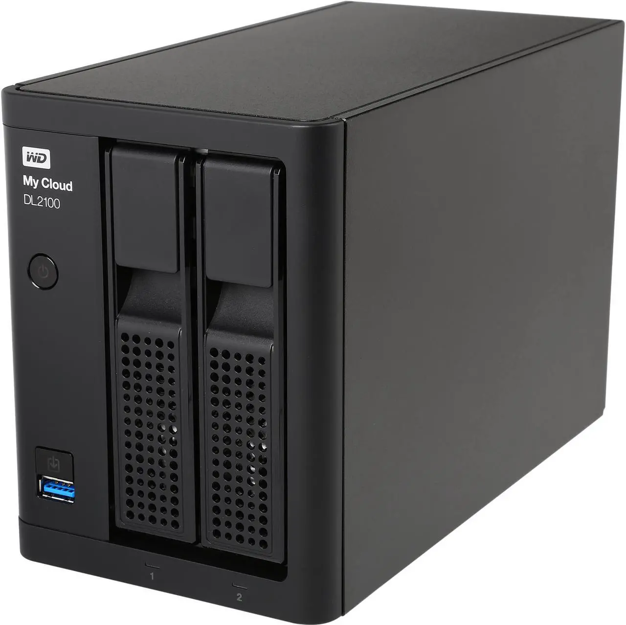 WD 12TB My Cloud DL2100 Business Series +NAS Network Attached Storage ...