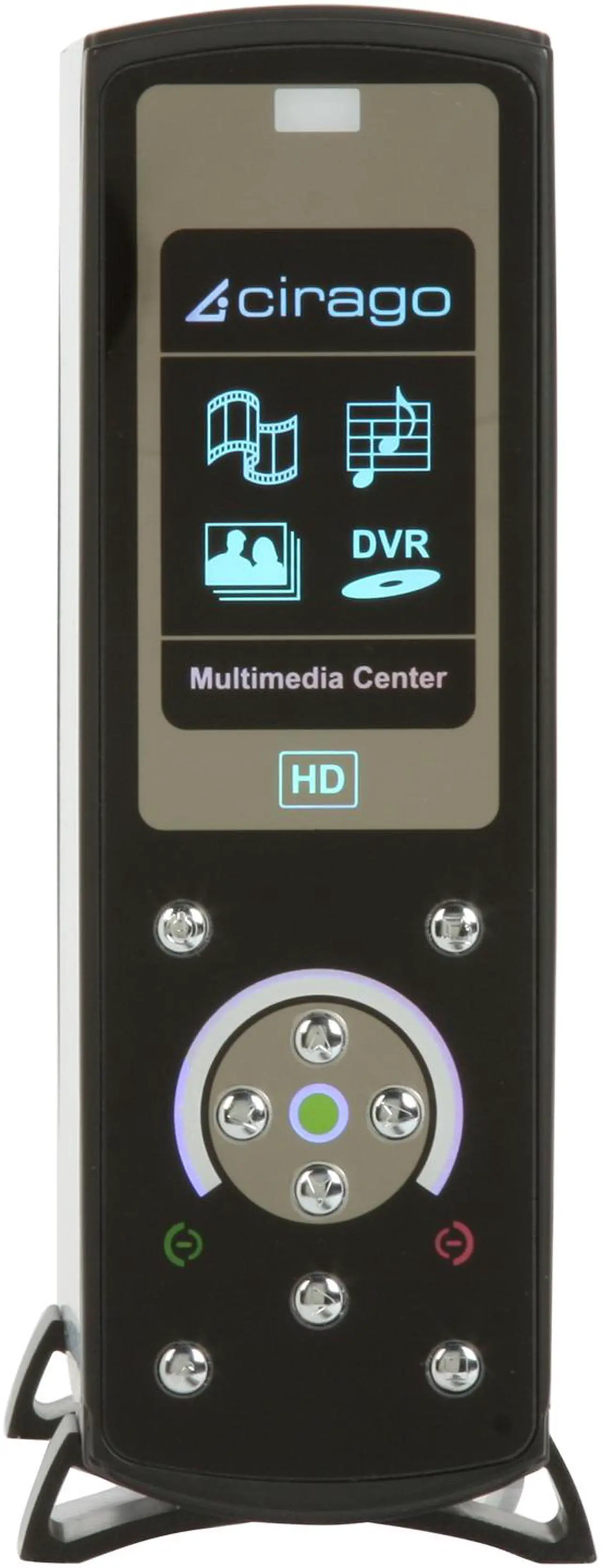 cirago 500GB USB 2.0 / Ethernet / WiFi USB Dongle 3.5" Media Center USB ...