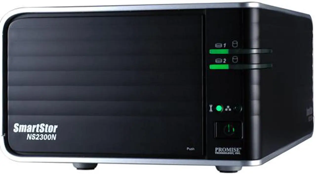 PROMISE NS2300N SmartStor 2-Bay Network Attached Storage - Newegg.com