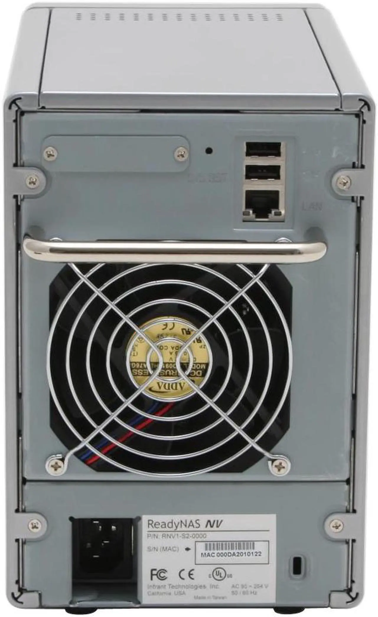 Infrant ReadyNAS NV RNV1-S2-0000, no pre-installed HDD with 4 empty ...