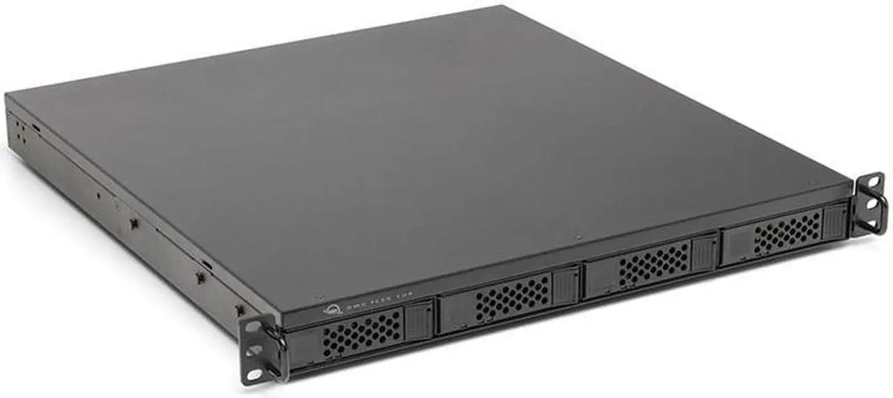 OWC 64TB Thunderbolt 3.5" Four-Bay Rackmount Thunderbolt Storage ...