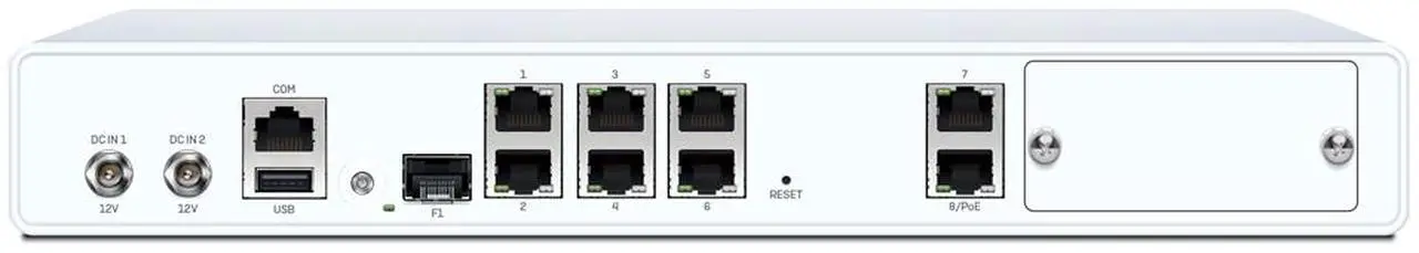 Sophos XGS 116 Network Security/Firewall Appliance - 3 Year Xstream Protection - 8 Port - 10/100 ...