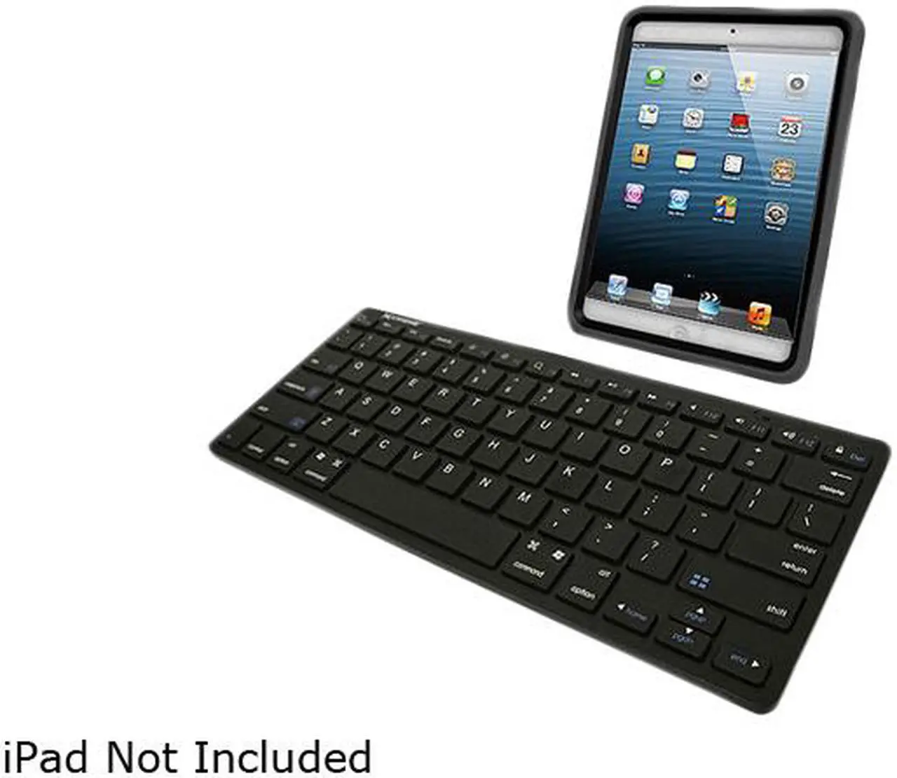 Xtreme 59591 KEY-BLK Black Bluetooth Wireless Keyboard - Newegg.com