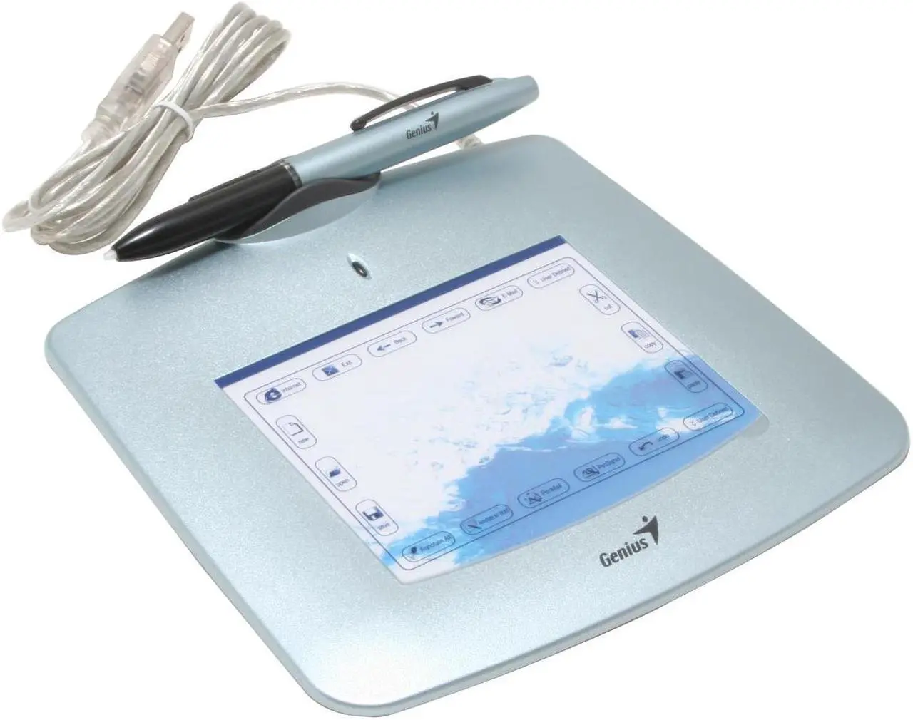 Genius G-Pen 340 Tablet with Corless Pen, 1024 Pressure Level Support ...