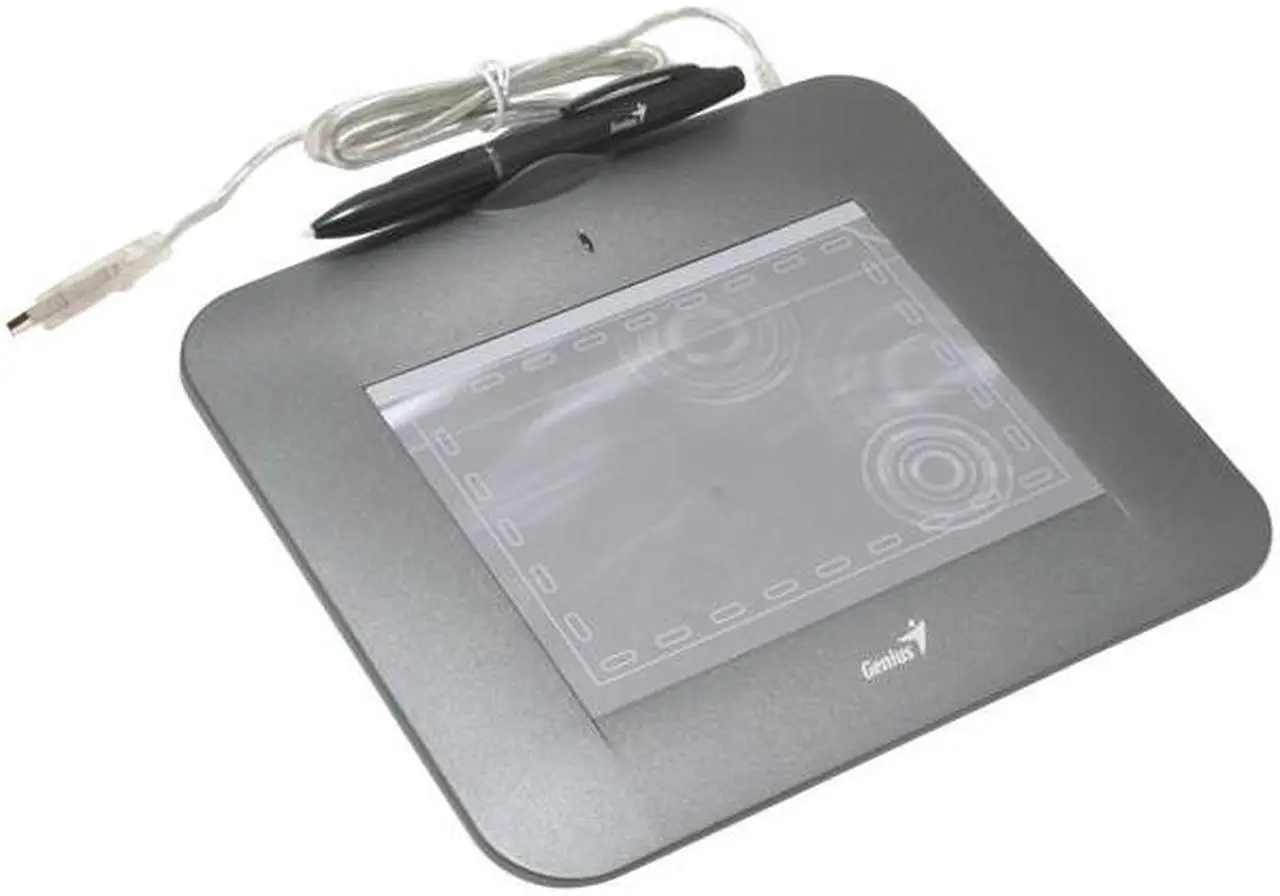 Genius G-Pen 450 Tablet with Cordless Pen, 1024 Pressure Level Supports ...