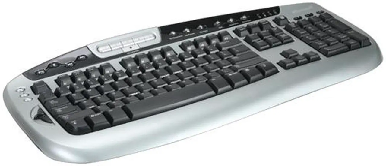 Microsoft Digital Media Pro BX1-00005 2-Tone Wired Keyboard - Newegg.com