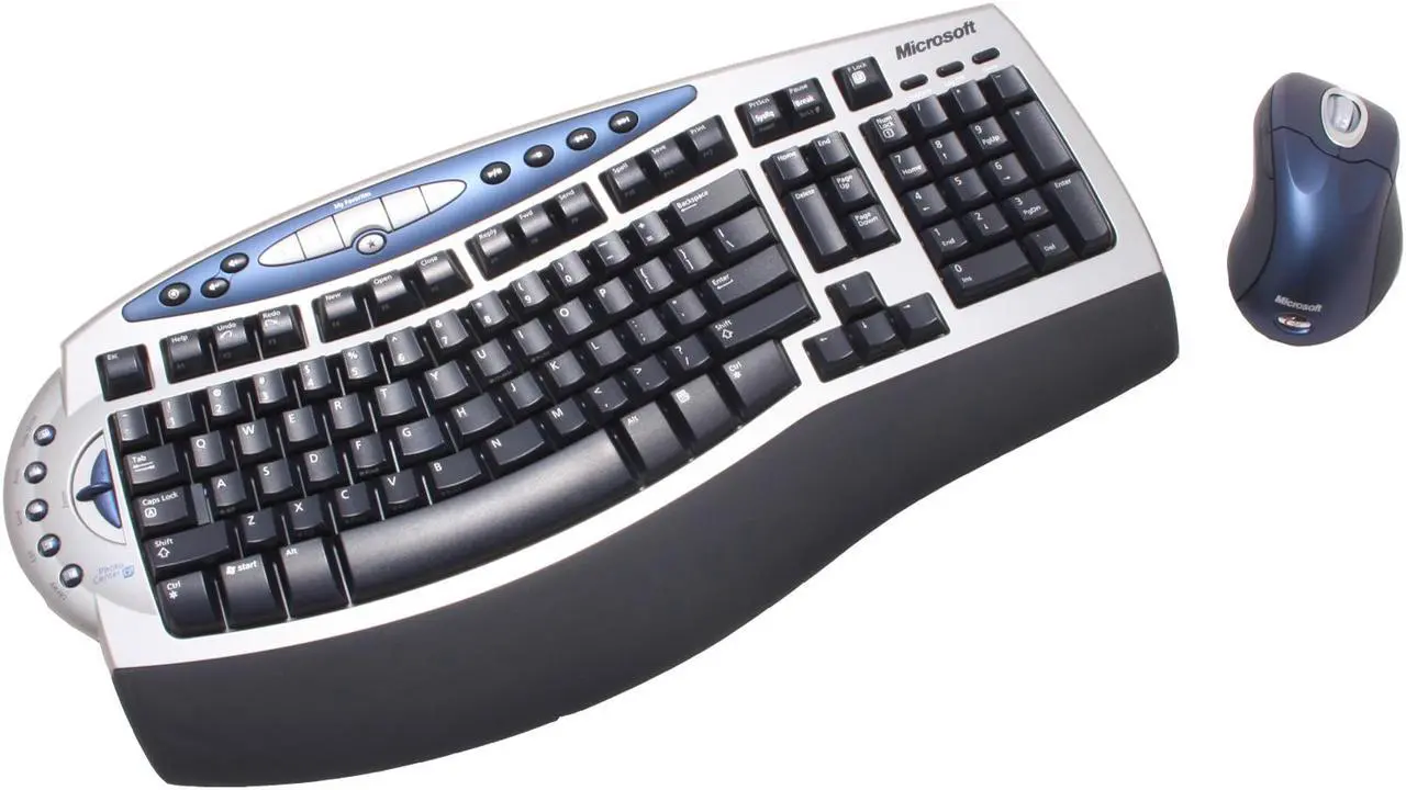 Microsoft B2H-00002 2-Tone RF Wireless Keyboard - Newegg.com