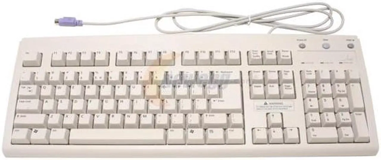 BTC 5121W White Power Management Keyboard - Newegg.com