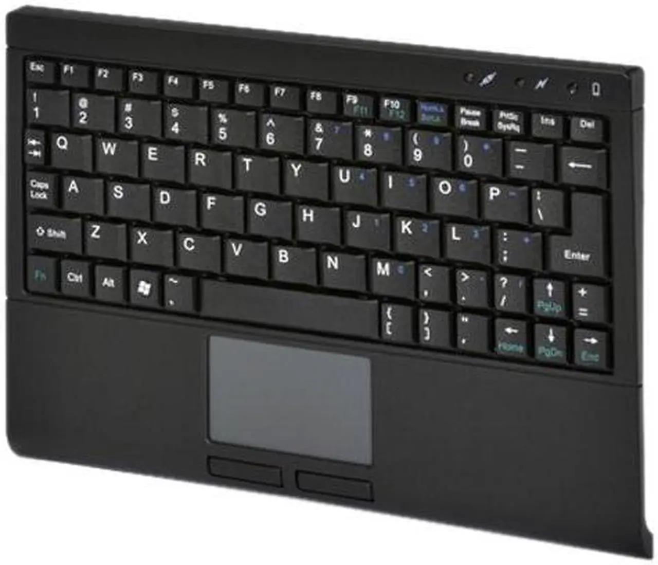 Open Box: SolidTek KB-3461B Black USB RF Wireless Super Mini Keyboard ...