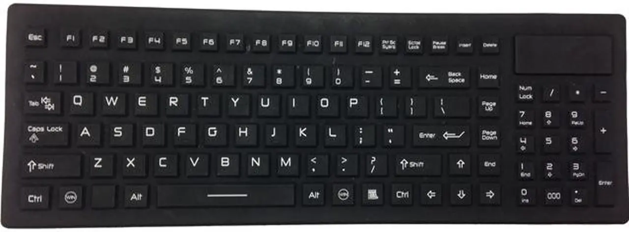 SolidTek KB-WKB830 Black Keyboard - Newegg.com