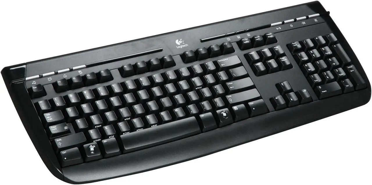 Logitech Internet 350 Black Wired Keyboard - Newegg.ca