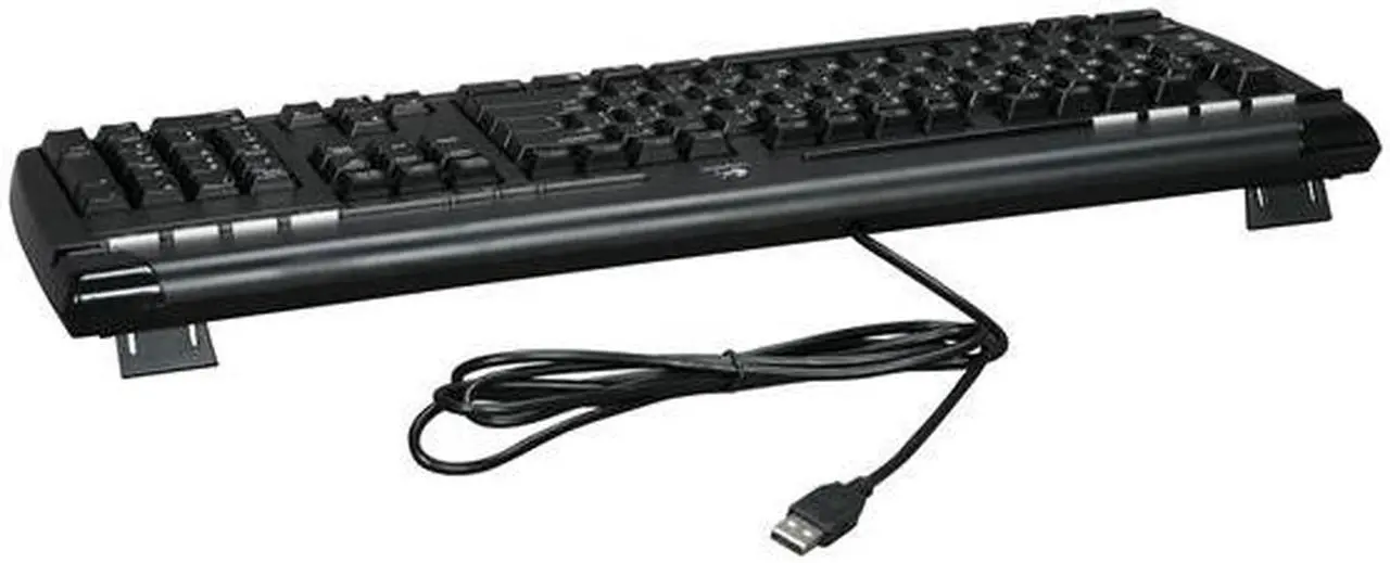 Logitech Internet 350 Black Wired Keyboard - Newegg.com