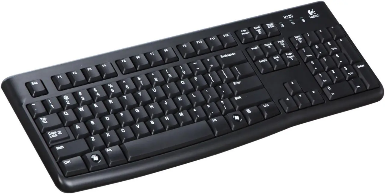 Logitech K120 920-002478 Black Wired Keyboard - Newegg.ca