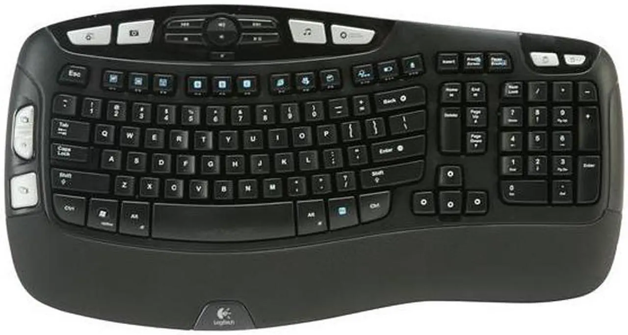 Logitech K350 Black 2.4 GHz Wireless Keyboard - Newegg.ca