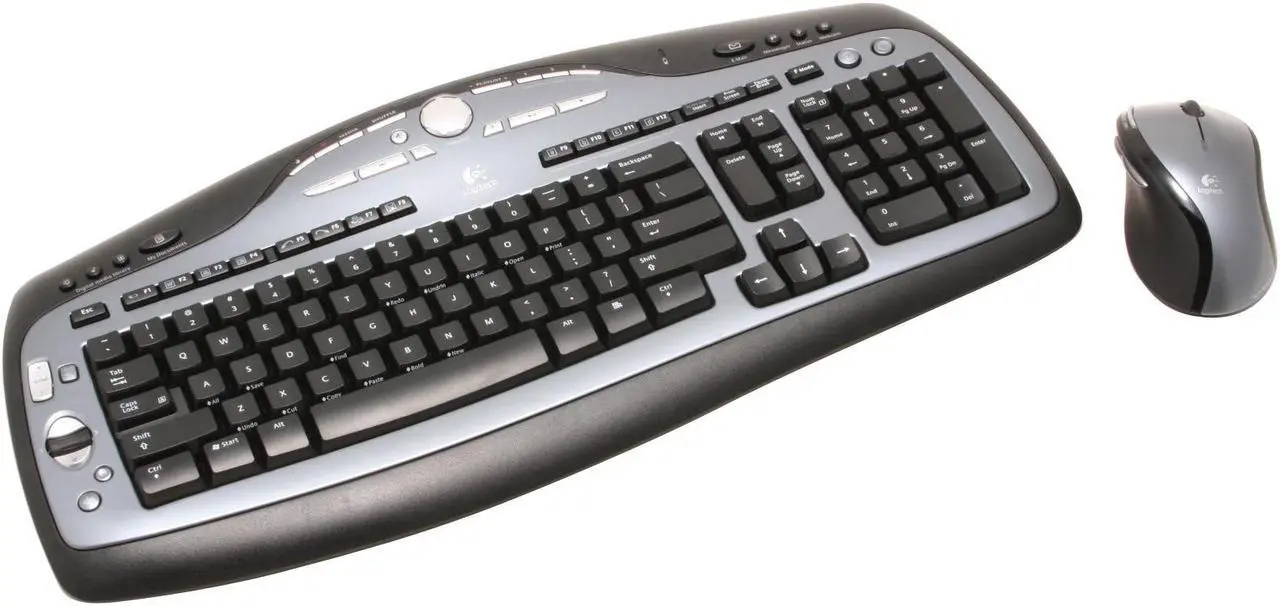 Logitech MX3000 2-Tone RF Wireless Desktop Laser - Newegg.com