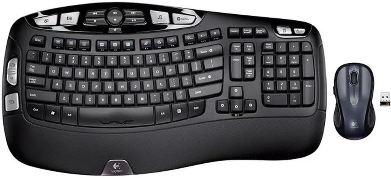Logitech MK550 Black RF Wireless Wave Combo (French CDN Layout ...