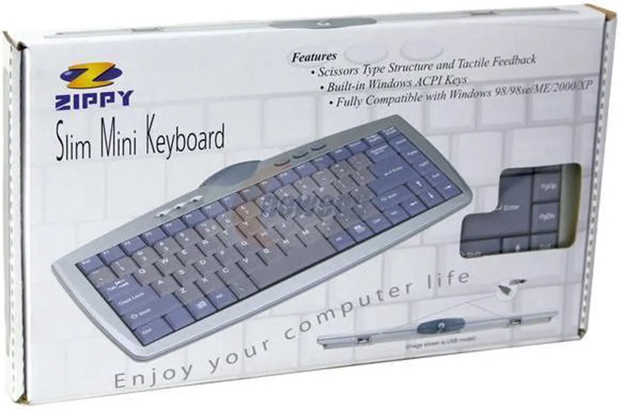 ZIPPY WK610 (PS2) 2-Tone Wired Keyboard - Newegg.com