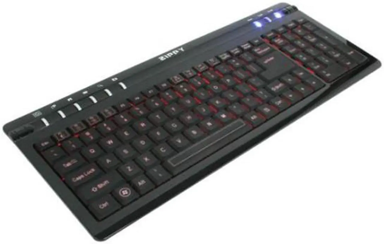 ZIPPY BL-741 Black Wired Keyboard - Newegg.com