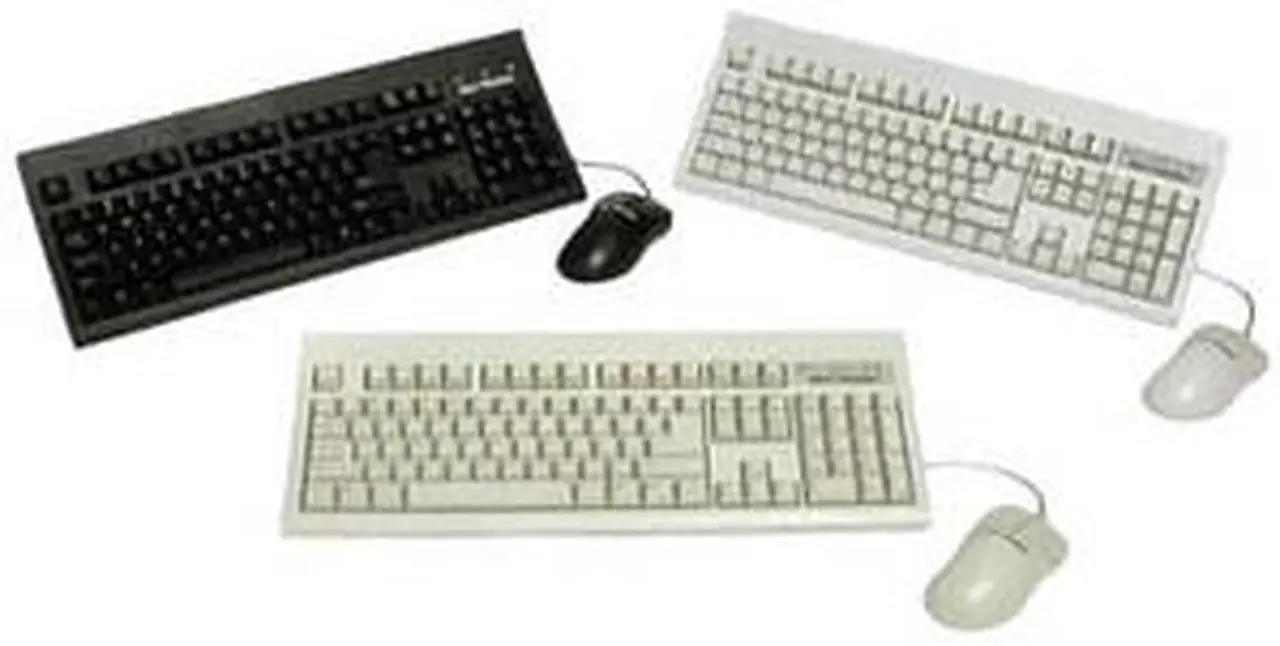 KeyTronic TAG-A-LONG-P2 Black Wired Keyboard & Mouse Bundle - Newegg.com